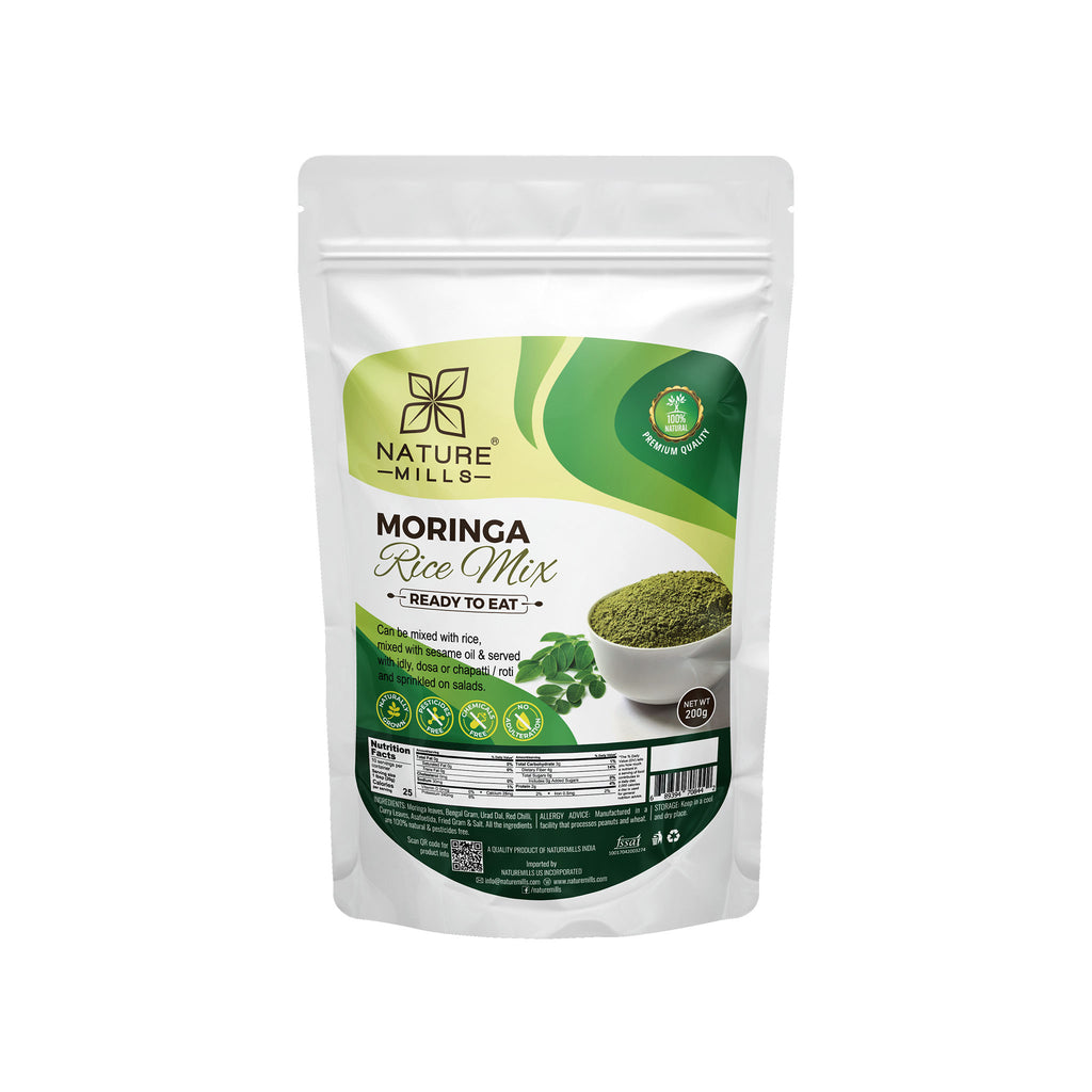 Moringa Rice Mix - 200g - Ready to Eat | Quick and Nutritious | NatureMills